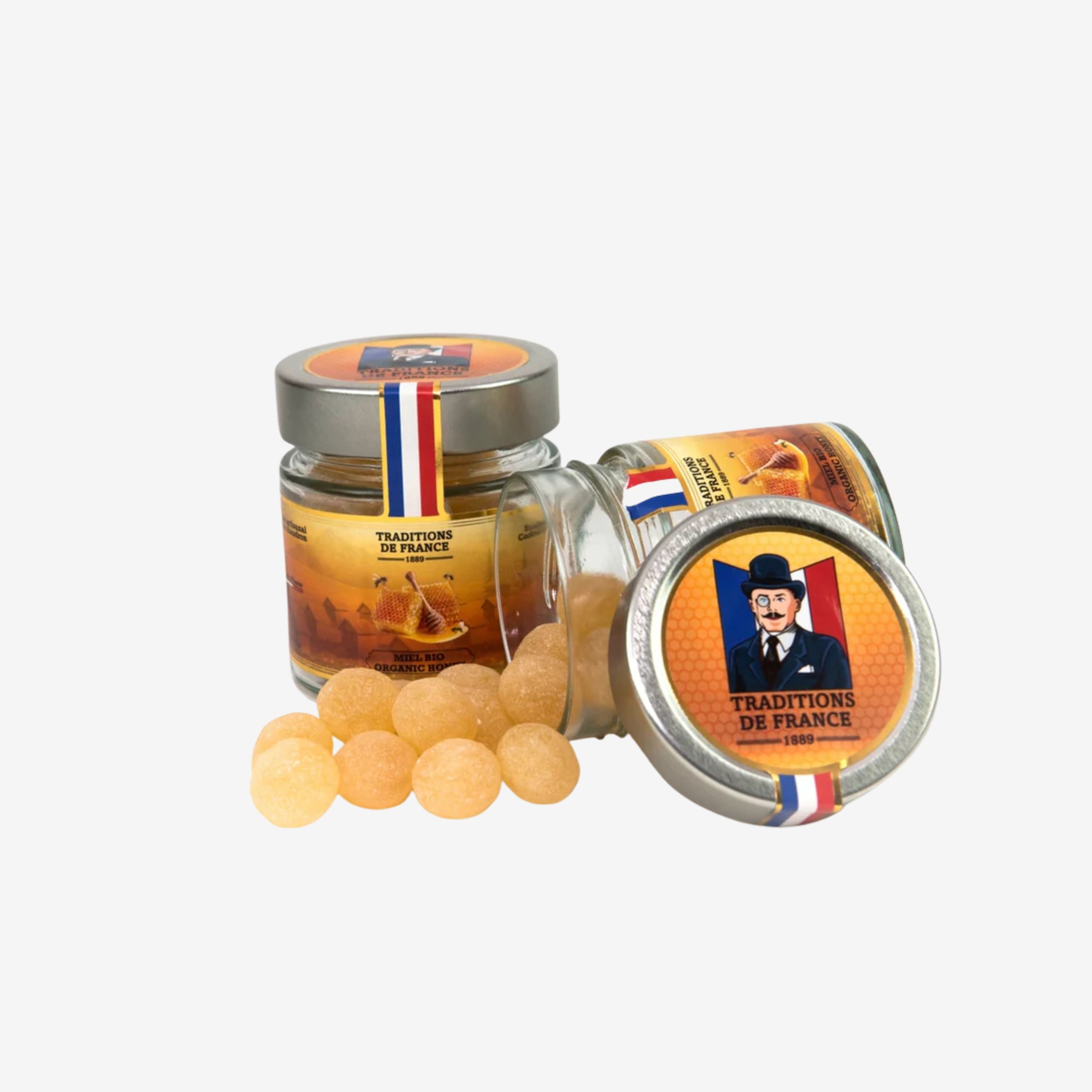 Traditions de France- Handmade Hard Candies – Empty Vase