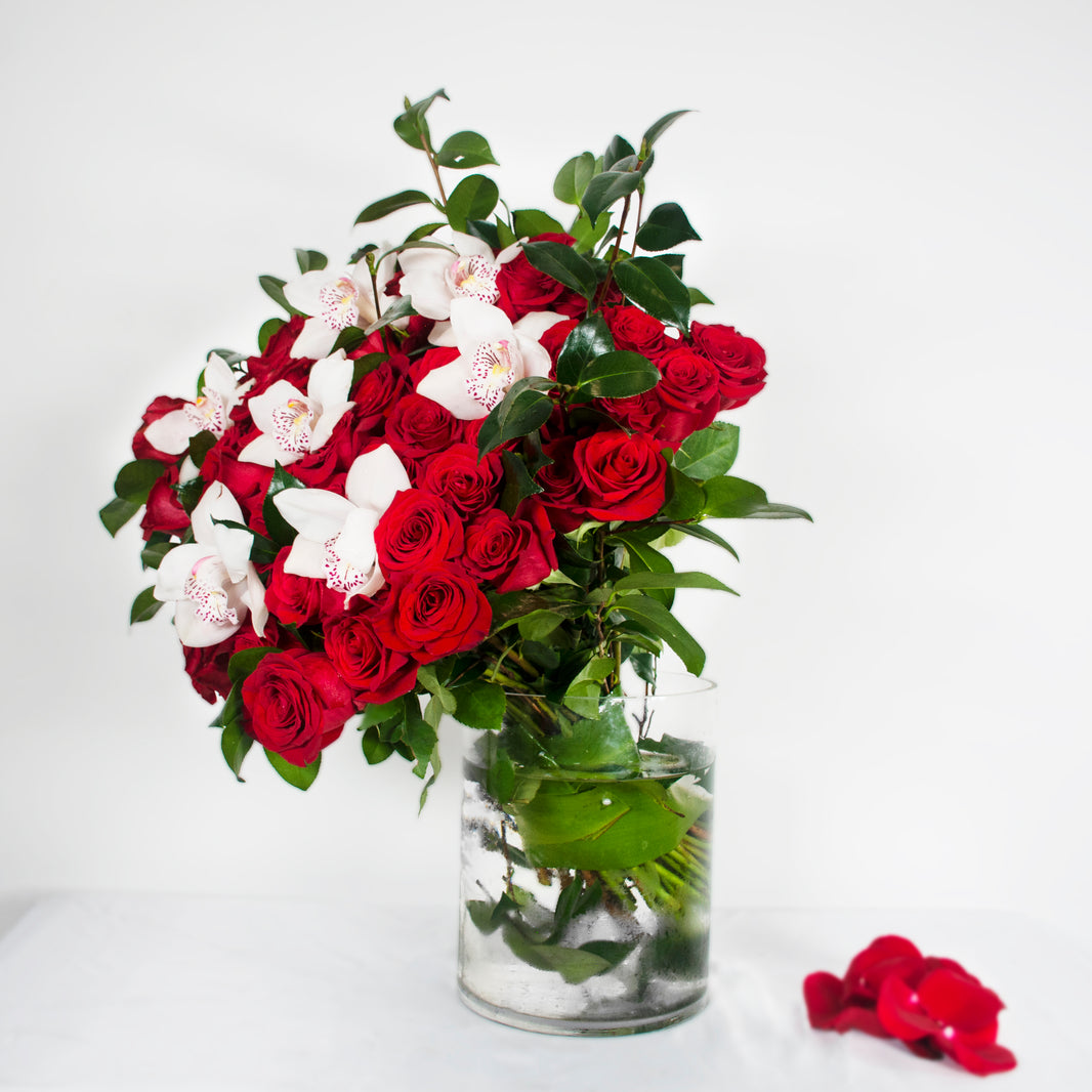 Roses – Empty Vase