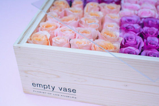 Roses Floral Arrangement - Empty Vase - Same Day Delivery